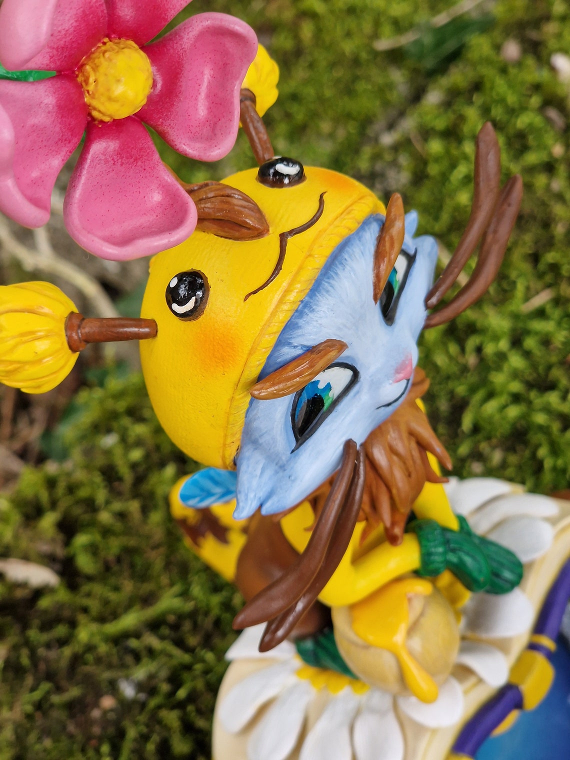Fan Art Yuumi Yuubee Skin Inspired by LOL Figurine Handmade - Etsy