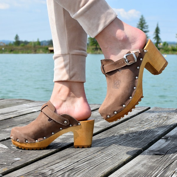 High Heel Clogs - Etsy