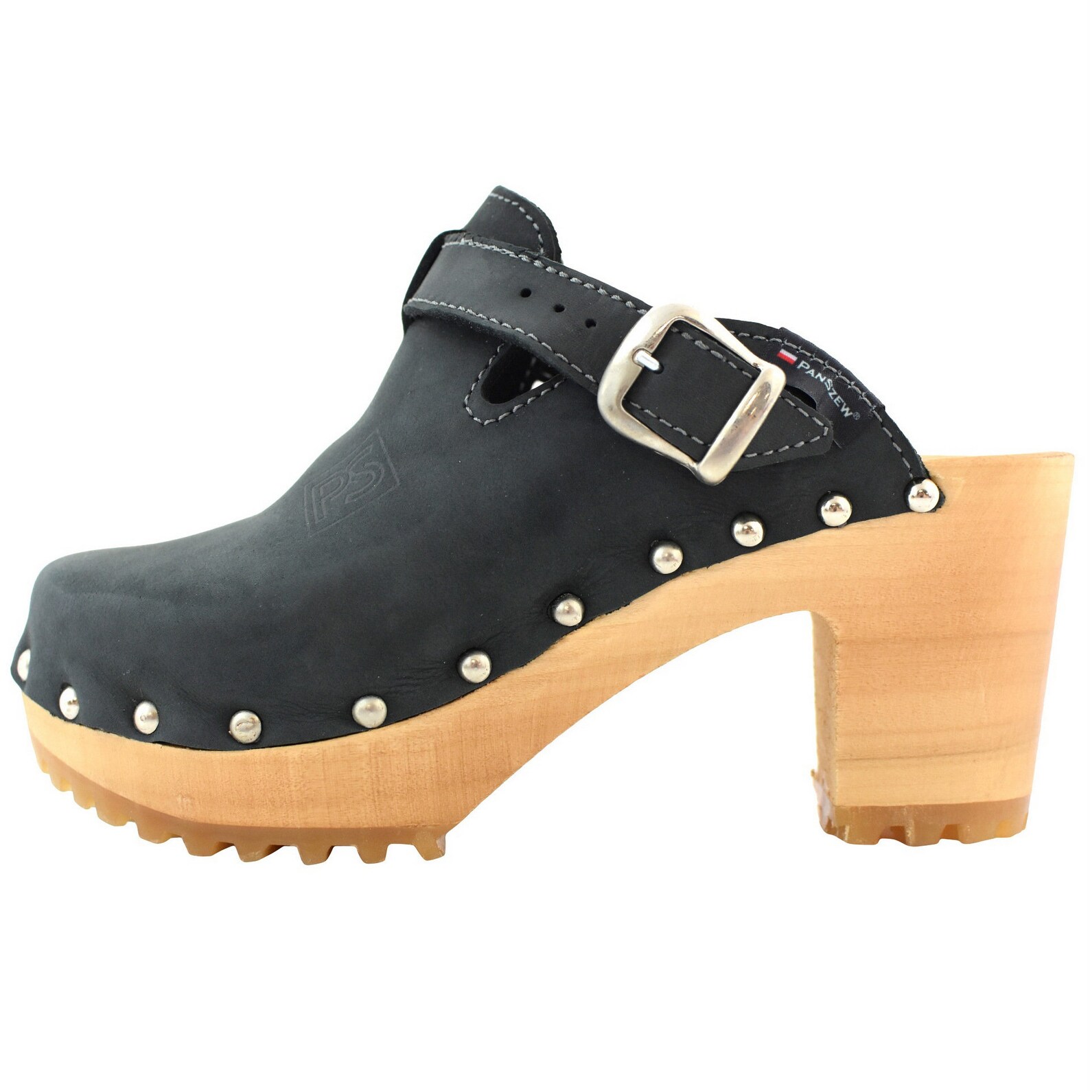 Dreamlike Women Swedish Clogs Wooden Leather Polish Clogs | Etsy