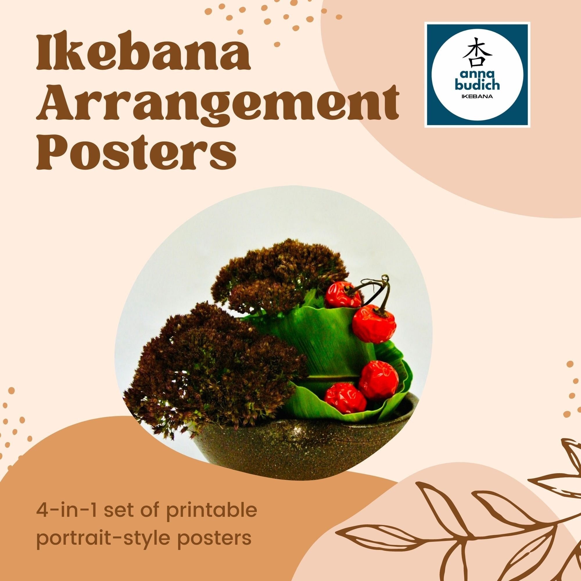 Ikebana Posters - Etsy