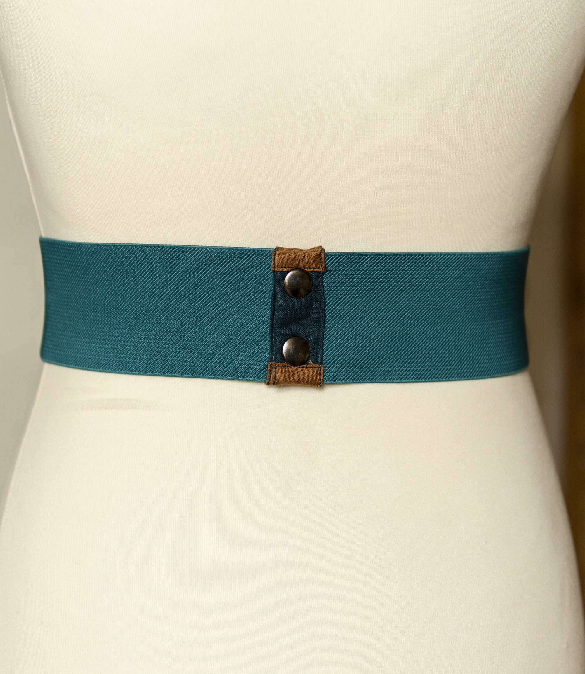 Embroidered Linen Corset Belt - Etsy