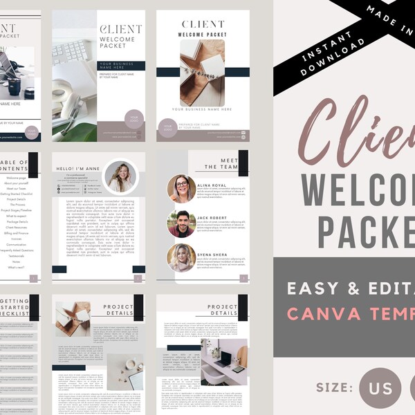Welcome Packet - Etsy