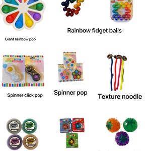 Fidget Sensory Toy / Stim Toy / Fidget Bundle / Autism Sensory ...
