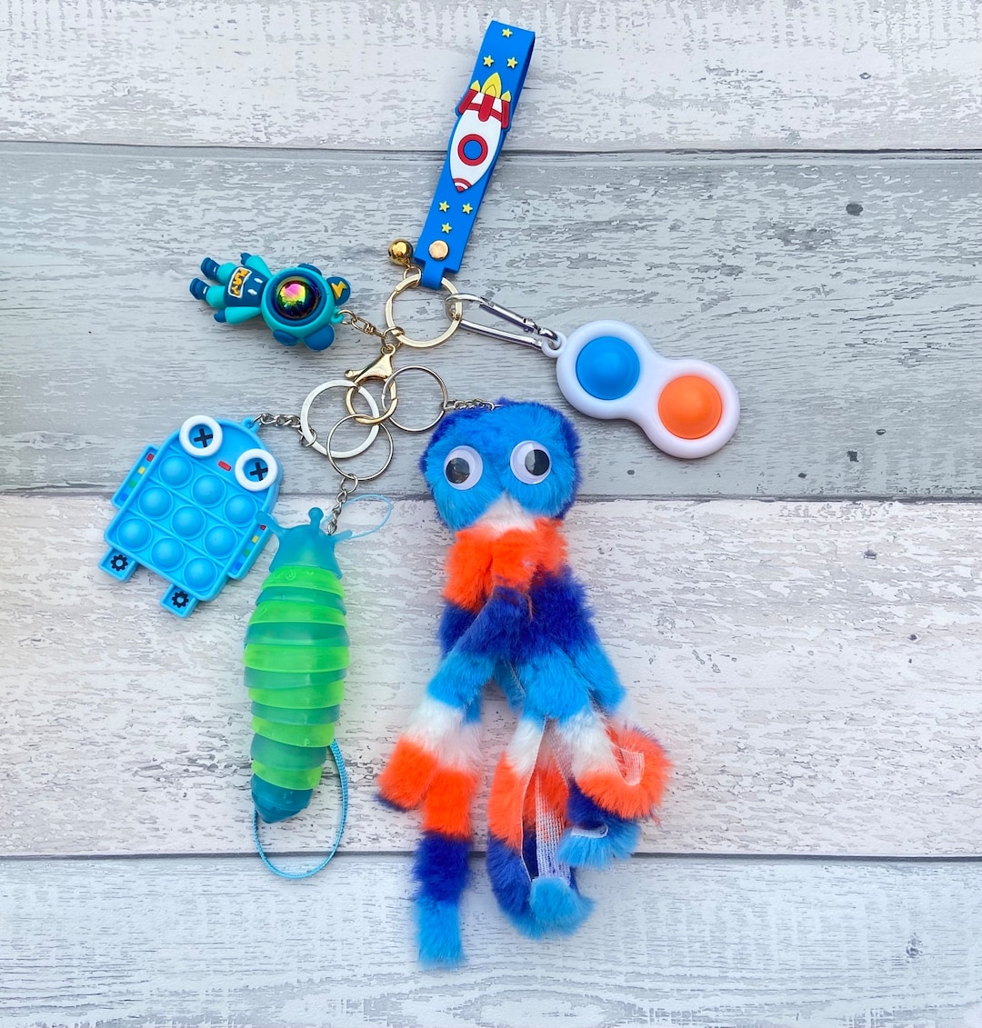 Space Fidget Keychain / Stim Toy / Fidget Toy Keyring / Fidget - Etsy UK