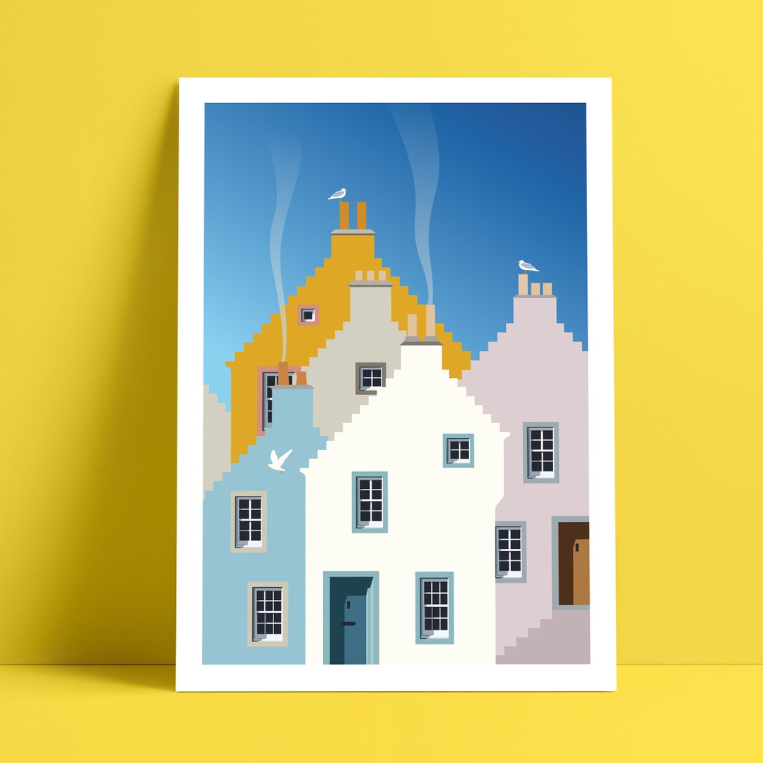 Scottish Crow-stepped Gables, Historic Scottish Buildings, Architecture ...