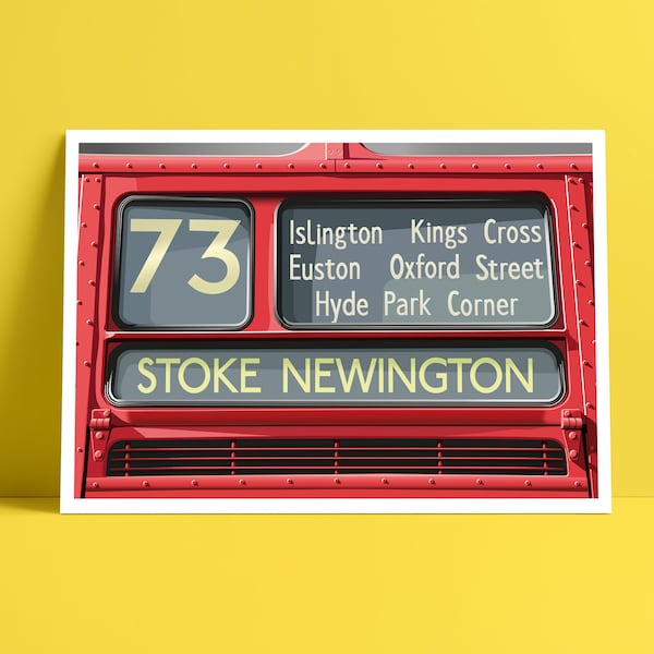 Bus Destination Blind - Etsy UK