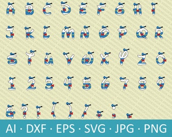 Donald Duck Font - Etsy UK