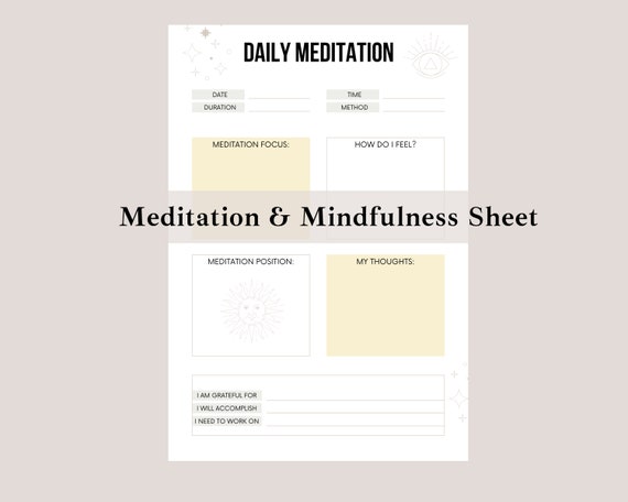 Hojas De Trabajo De Atención Plena SPANISH VERSION MINDFULNESS
