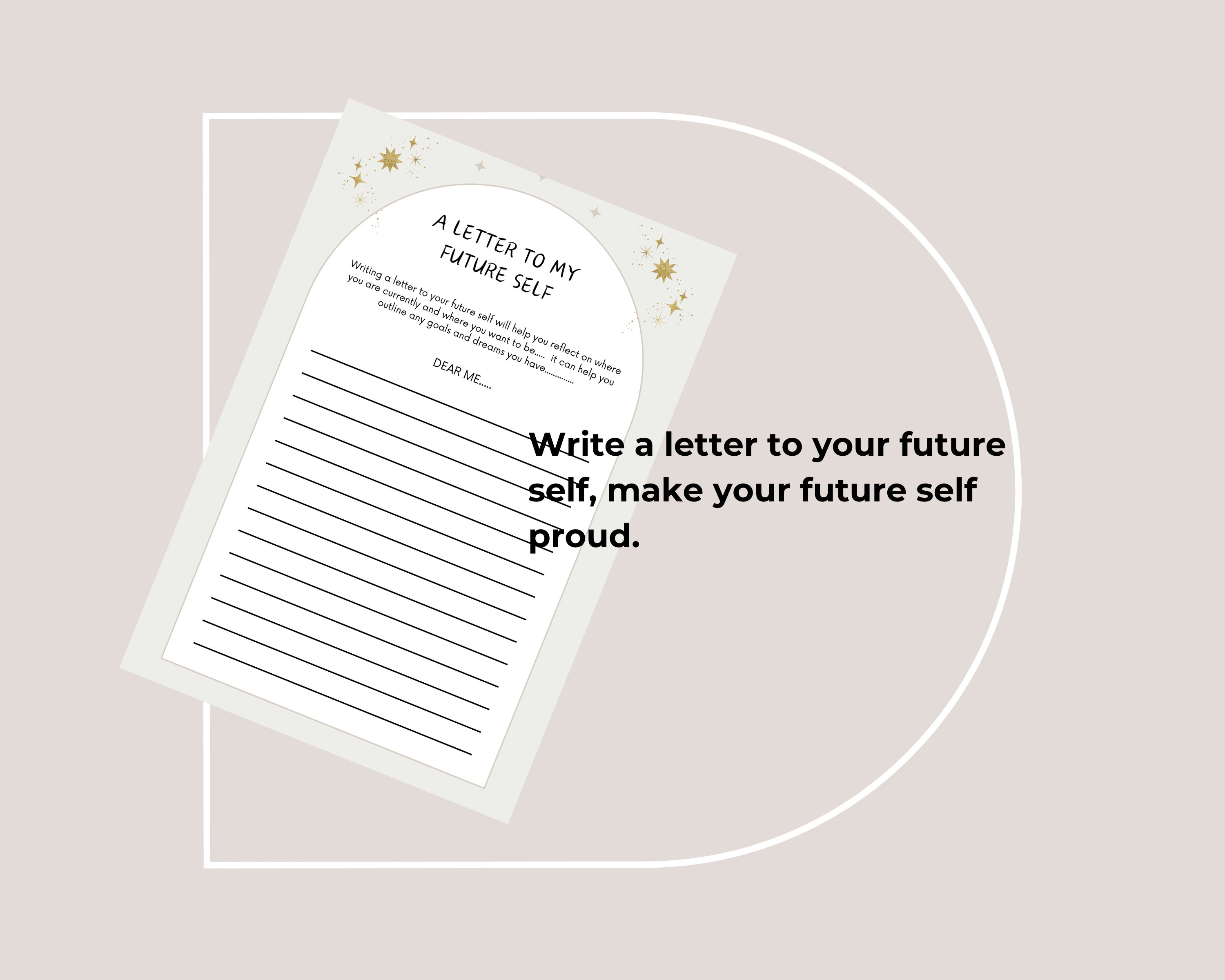 Dear Future Self, Love Letter to Your Future Self, Self Care Journal - Etsy