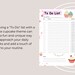 Cupcake Themed to Do List, Cupcake Themed Daily Planner, Cupcake Themed ...