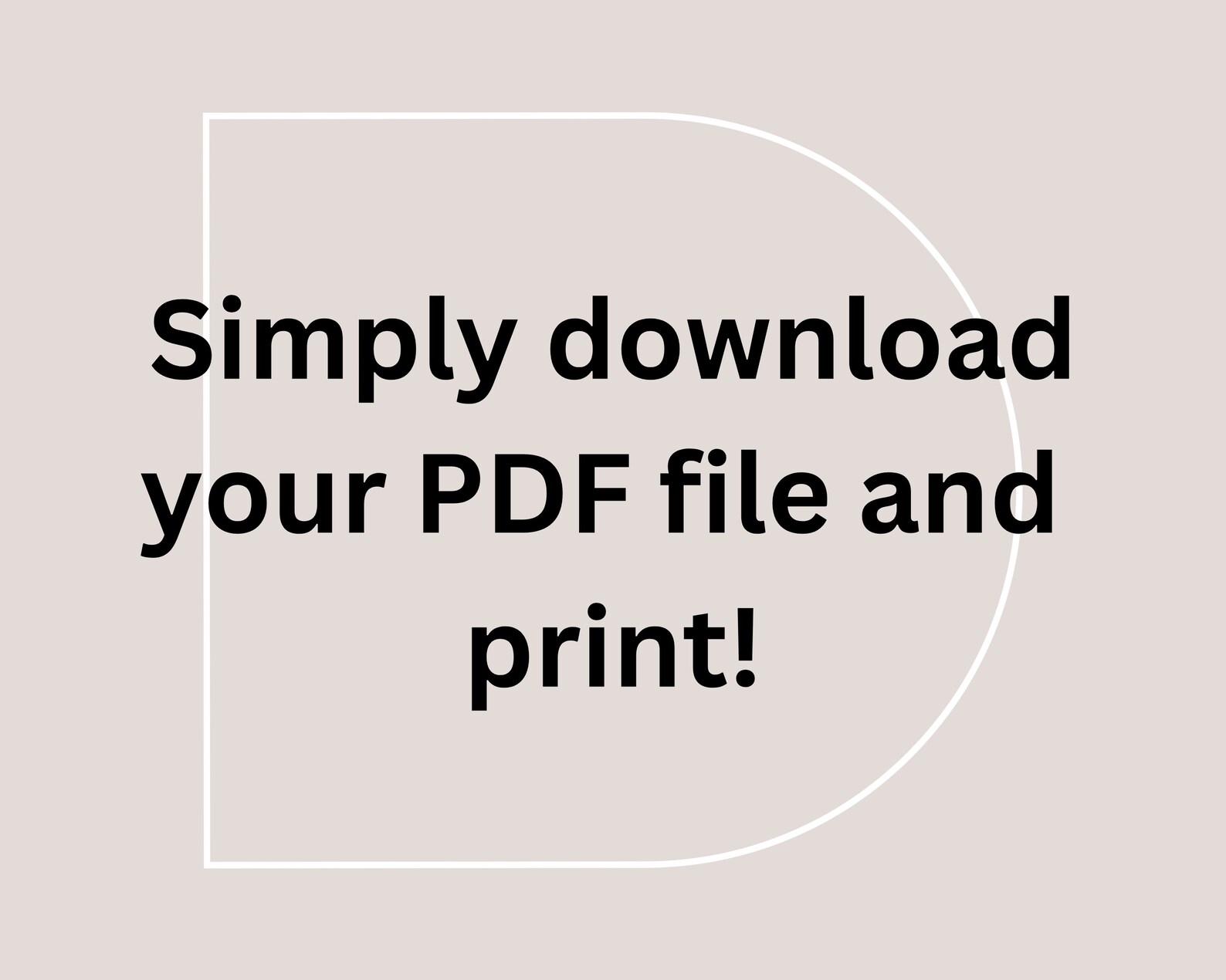 Printable Monochrome A4 Vision Board, Vision Board for Manifesting ...