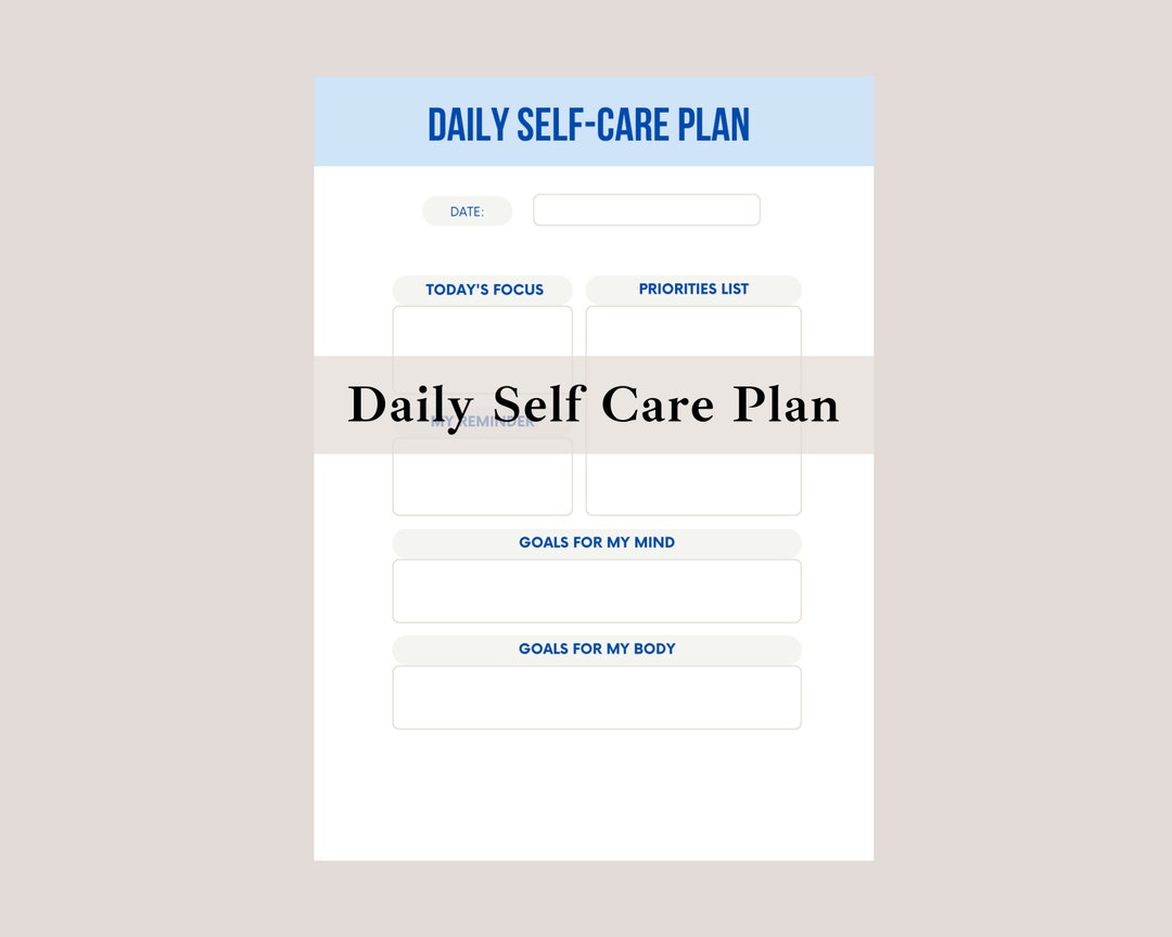 Daily Check in Self Care Journal, Daily Check in Journal Page, Self ...