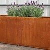 Corten Steel Raised Round Open Bottom Planter Beds - Etsy UK