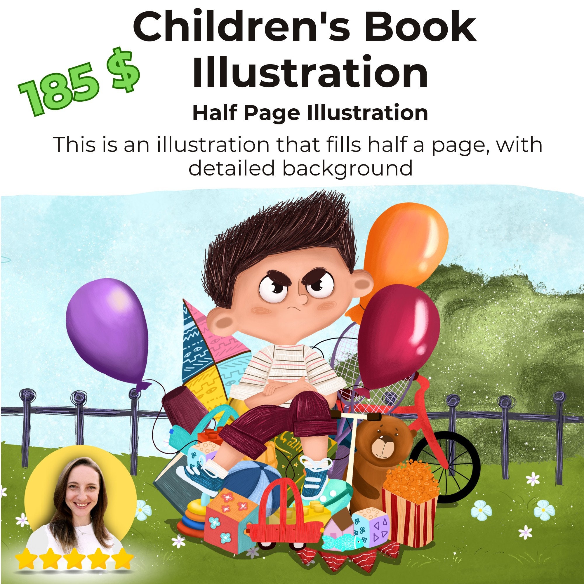 Children's Book Illustration to Publish Your Storybook, Custom Kids ...