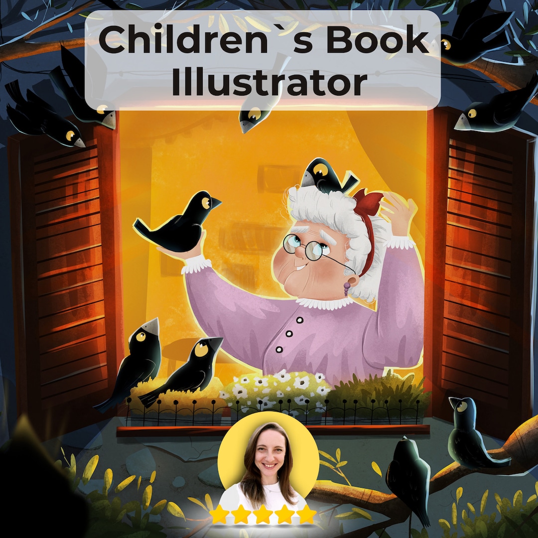 Childrens Book Illustrator, Illustrator for Hire, Picture Books Artist, Custom Kids Book, Cover ...