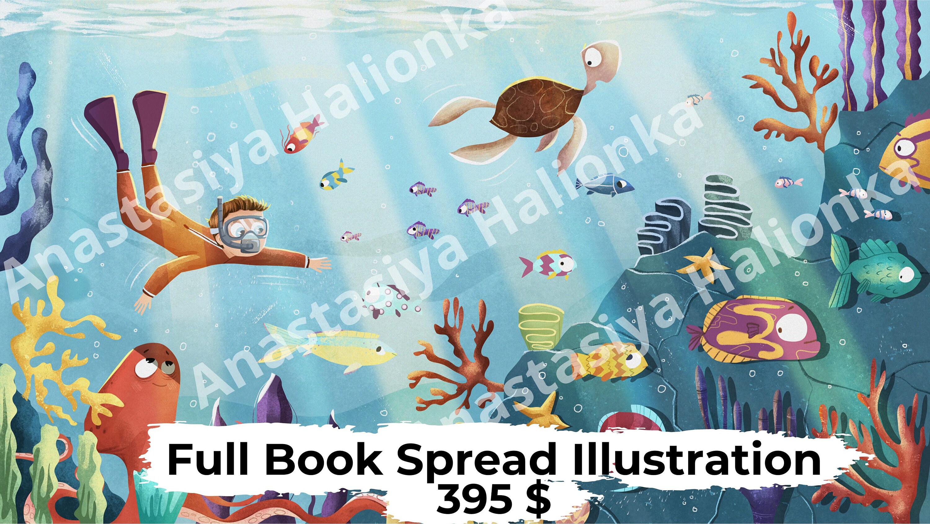 Children's Book Illustration to Publish Your Storybook, Custom Kids ...