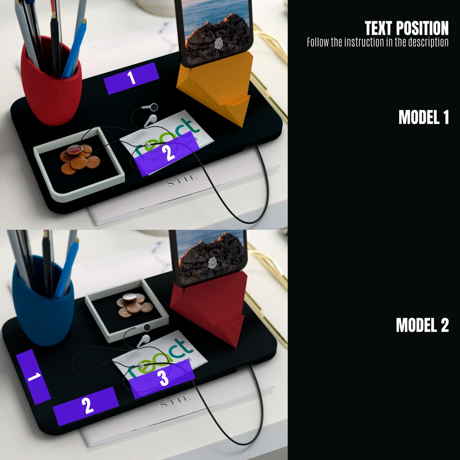 Docking Station_large, Dock Station, Large Docking Station, Big Desk ...
