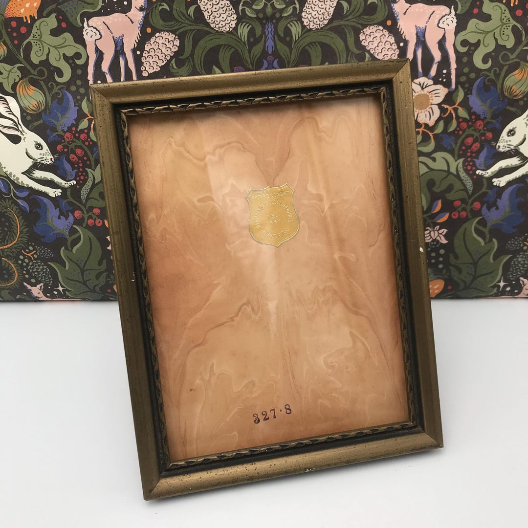 Old Photo Frame With Glass / Vintage / Nyköping Sweden - Etsy
