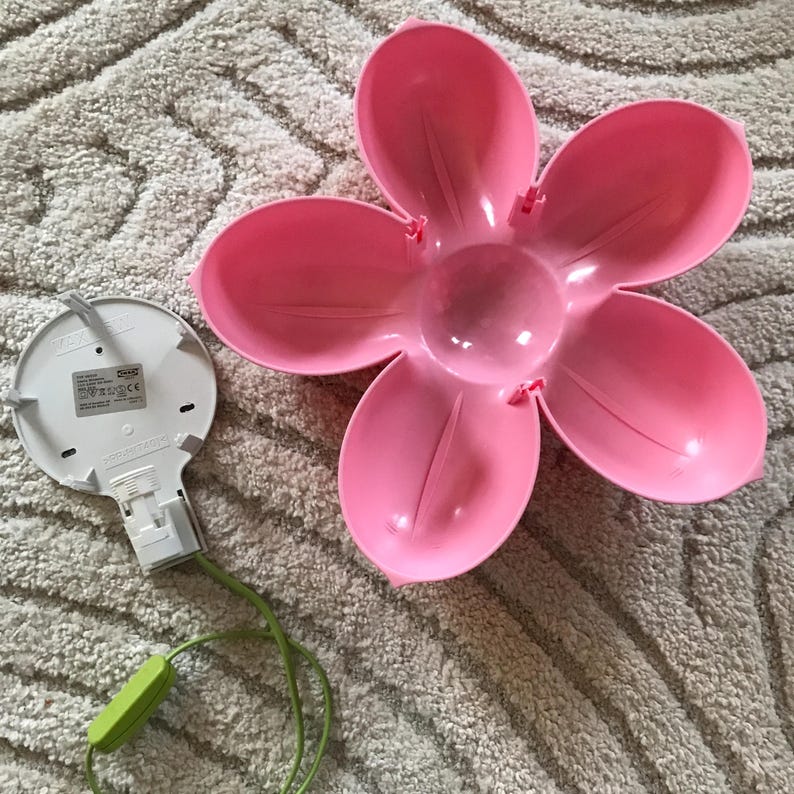 Smila Wall Lamp Flower From IKEA / Anna Efverlund / Vintage - Etsy