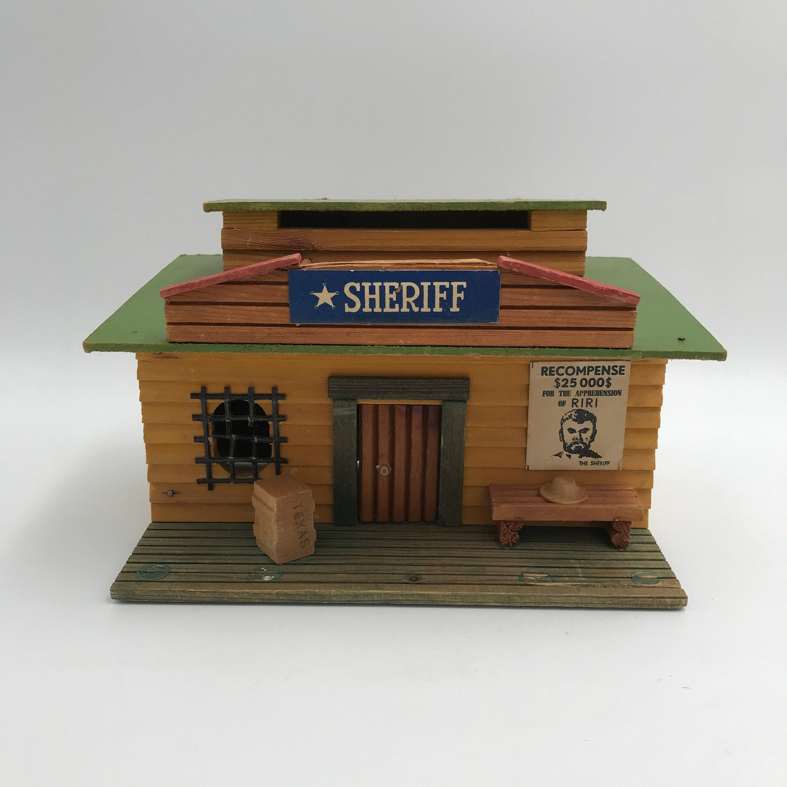 Sheriffs Office in Wood / Vintage / Sheriff House - Etsy
