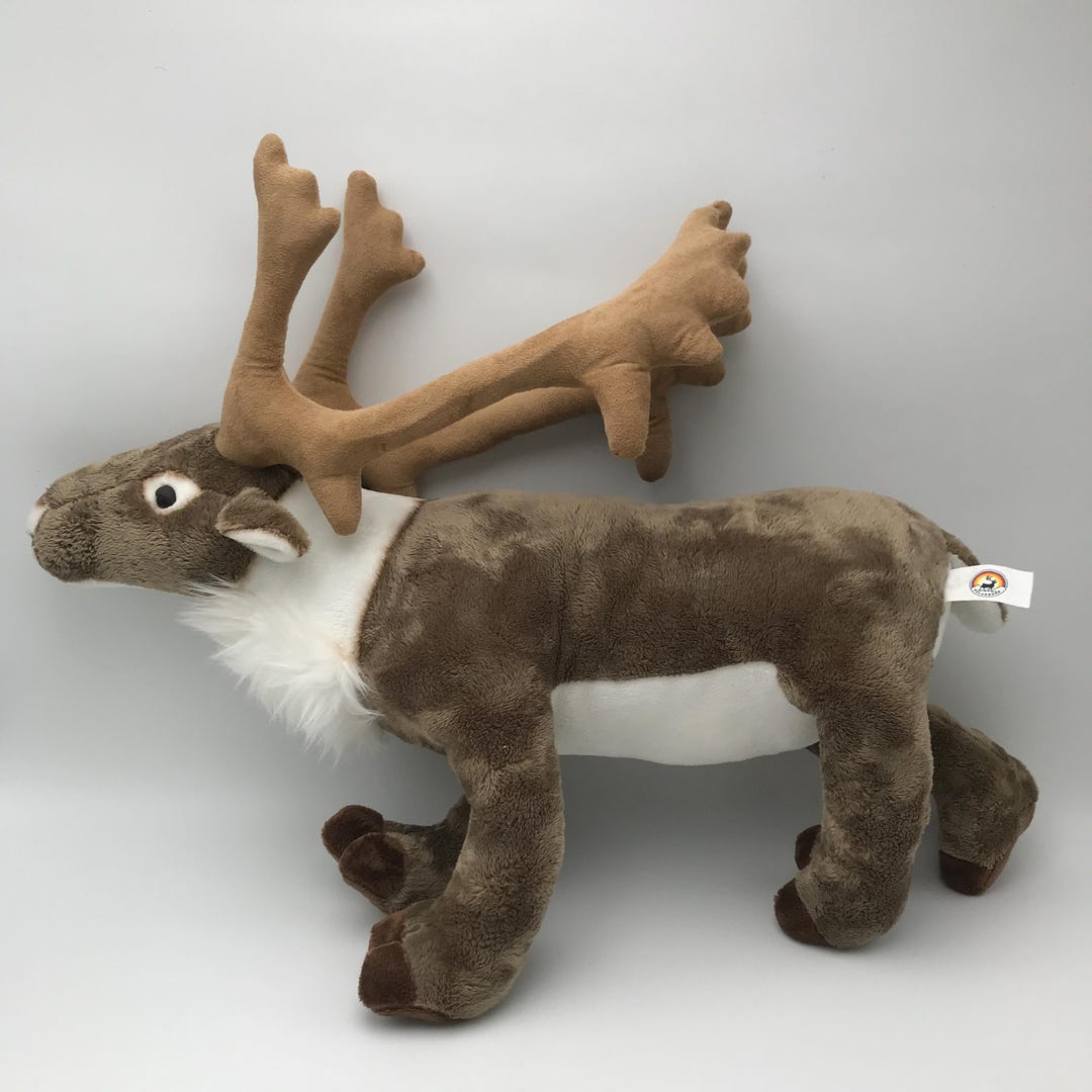 Large Reindeer in Plush Fabric From Teddykompaniet Båstad, Sweden ...