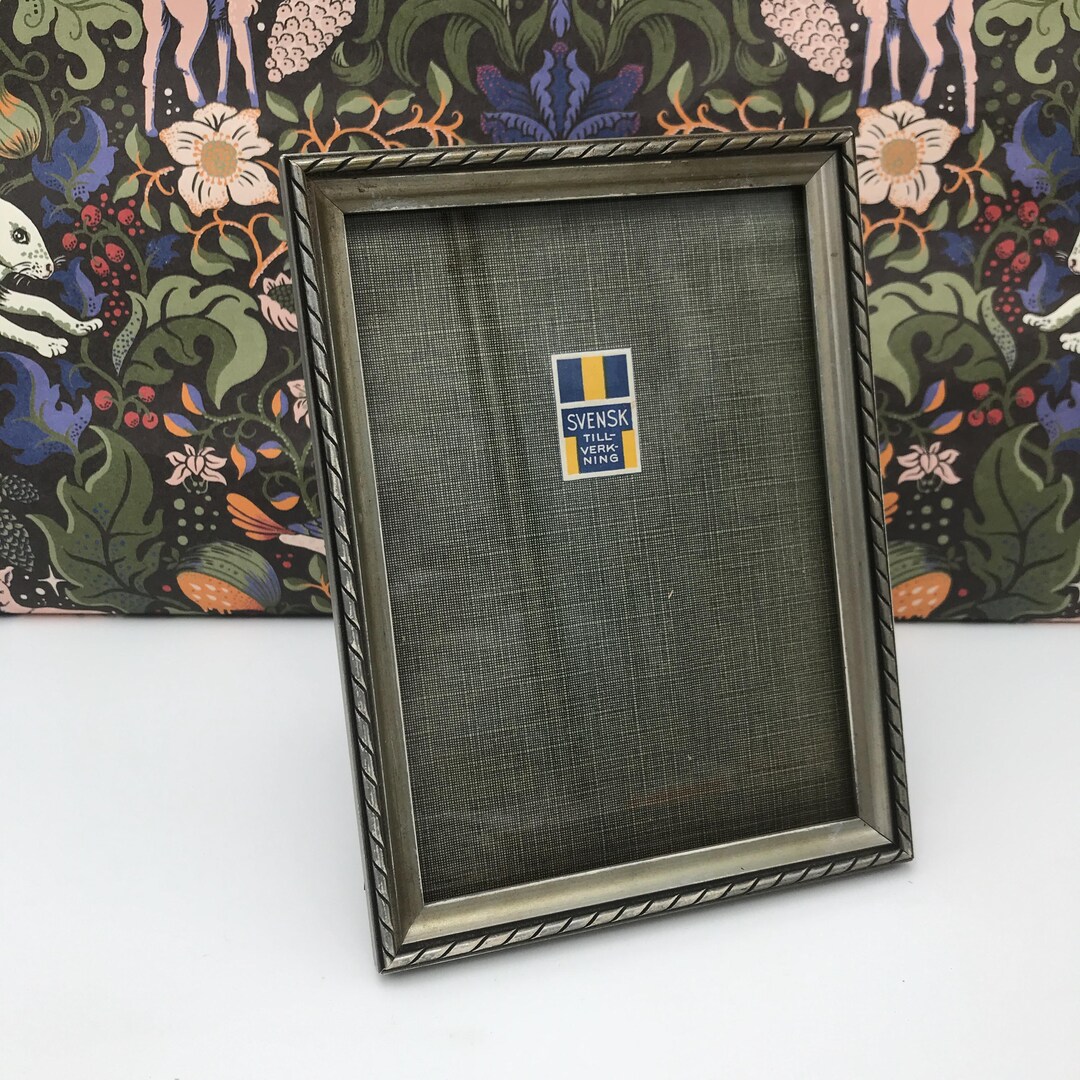 Old Photo Frame With Glass / Vintage / Sweden - Etsy