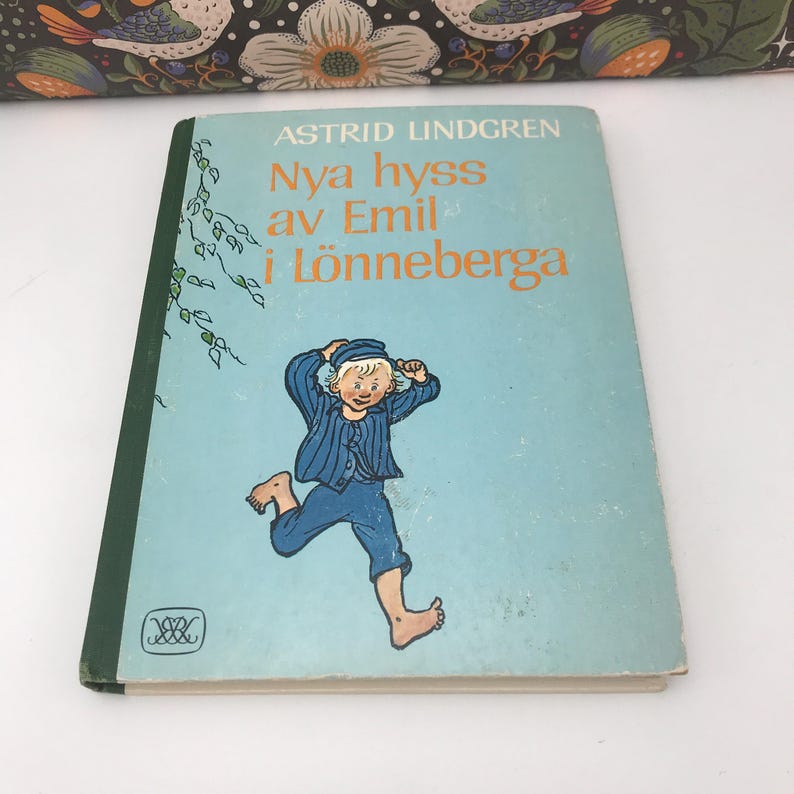 Swedish Children's Book / Emil I Lönneberga / Astrid Lindgren / Vintage ...