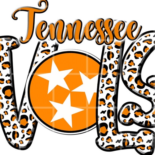 Tennessee Tristar Png Orange and White - Etsy