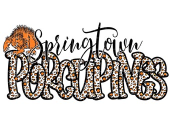 Springtown Porcupine Png - Etsy