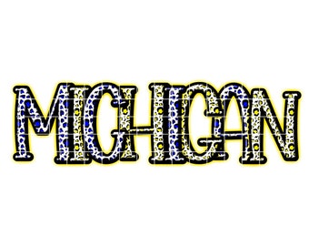 Michigan Wolverines Tumbler Png - Etsy