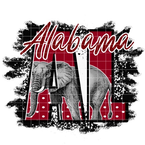 Cute Fun Hand Drawn Bubble Letters Alabama PNG Instant - Etsy