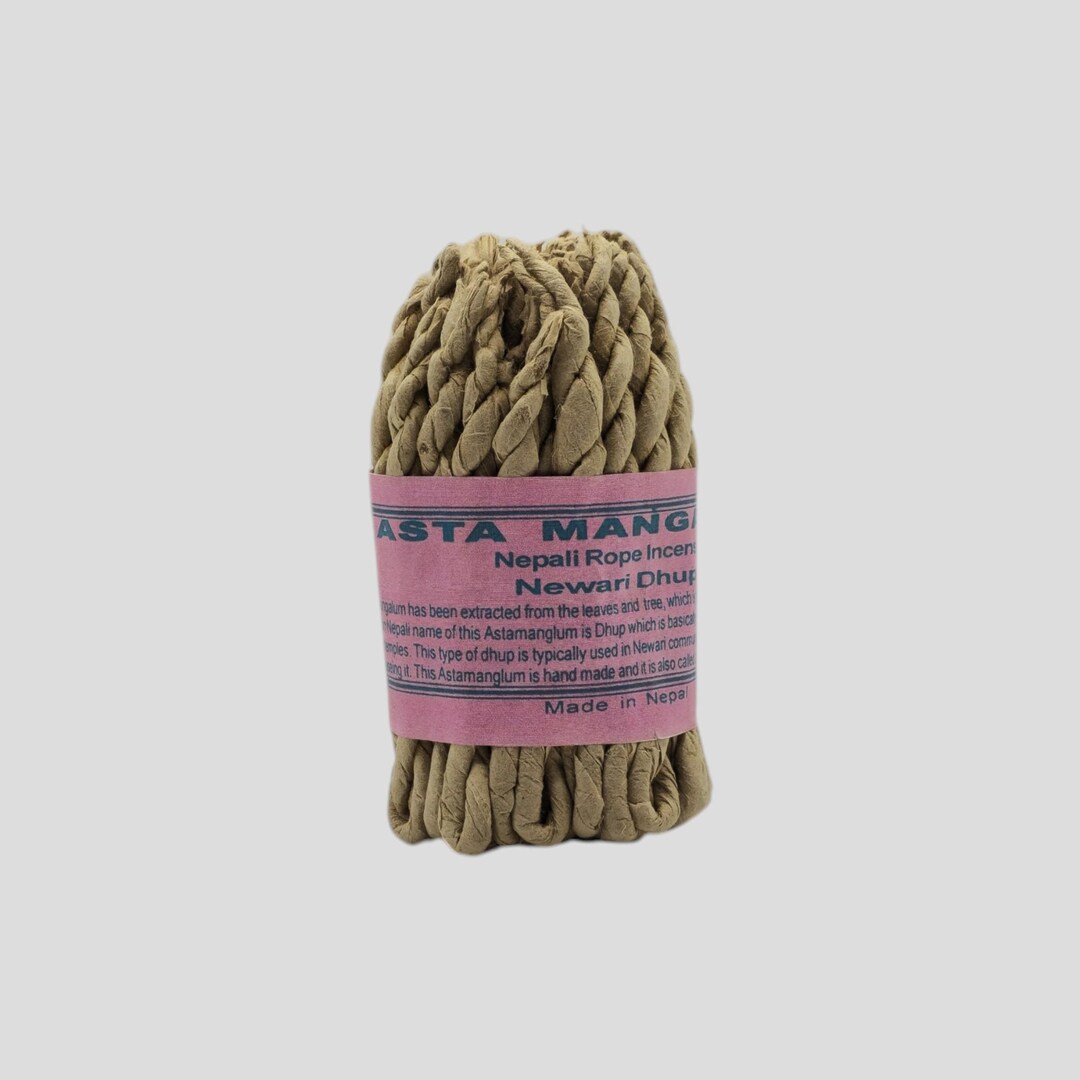 Asta Mangulam Nepalese Handmade Rope Incense - Newari Dhup - Etsy