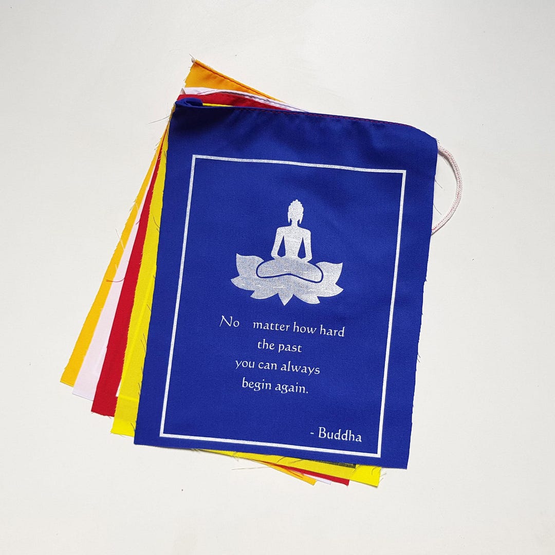 Buddha Quotes Prayer Flags - Etsy