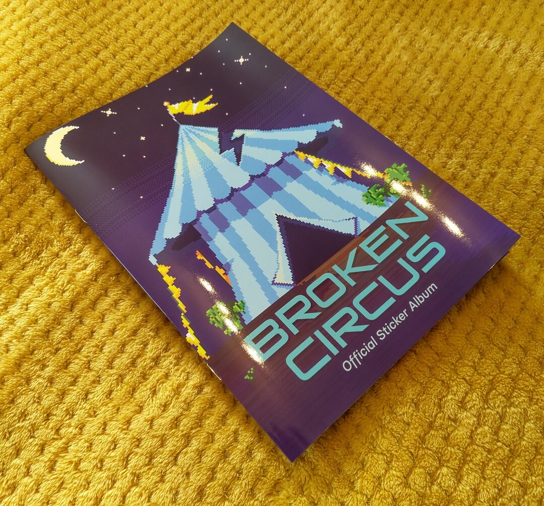 Broken Circus Official Sticker Album - Etsy