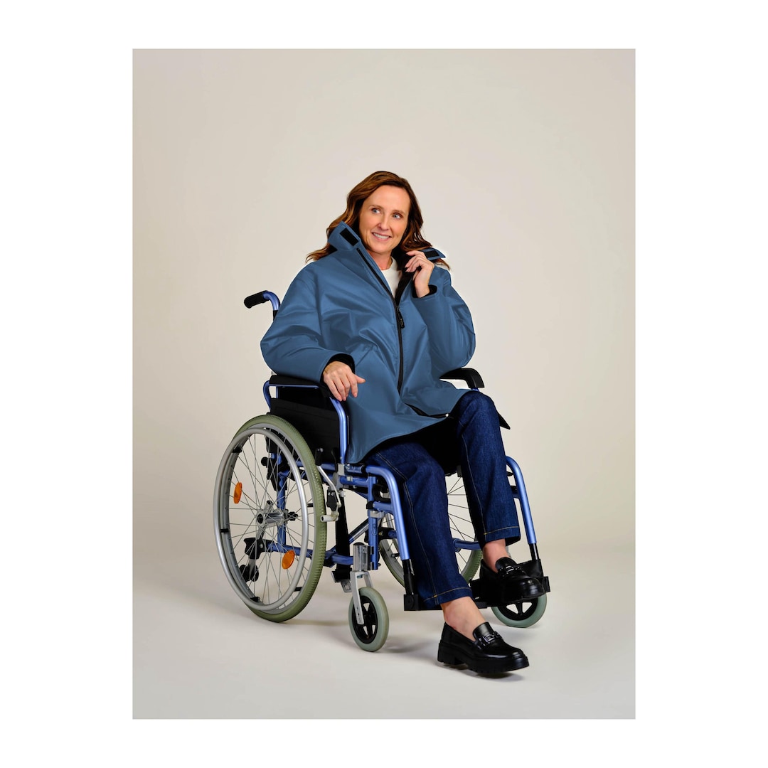 Wheelchair Jacket Winter | Adaptive Coats for Wheelchair Users - Etsy