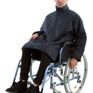 Wheelchair Jacket Winter | Adaptive Coats for Wheelchair Users - Etsy