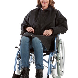 Wheelchair Jacket Winter | Adaptive Coats for Wheelchair Users - Etsy