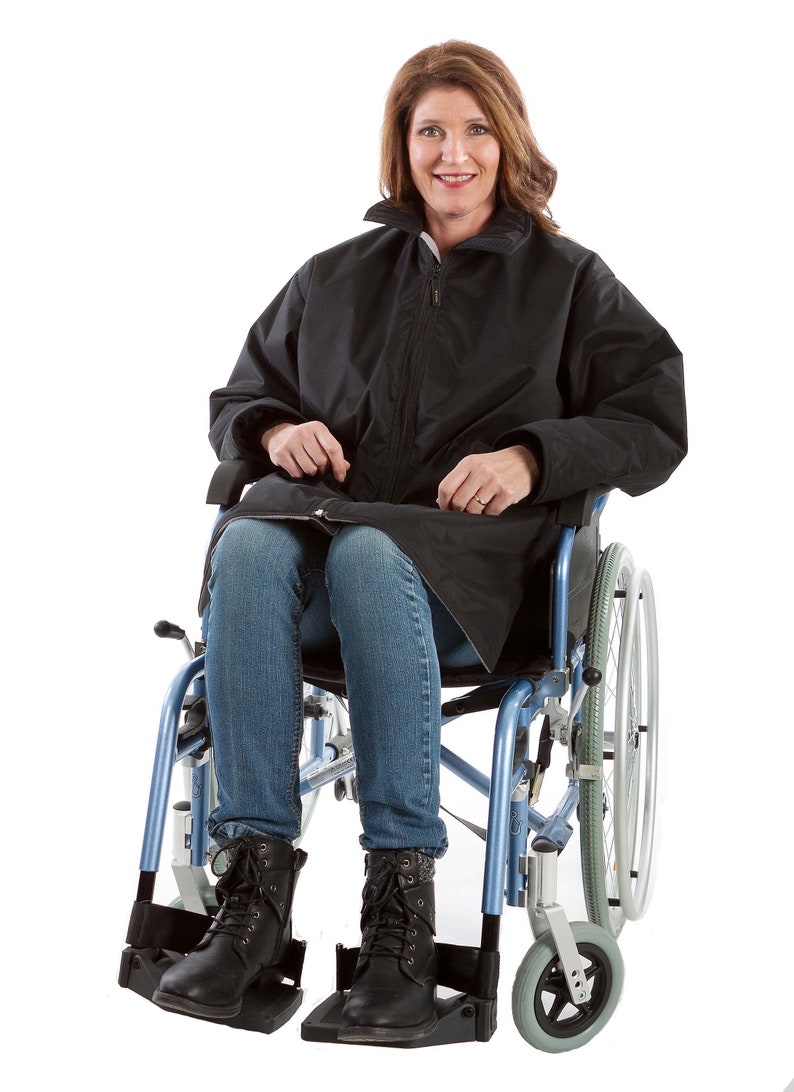 Wheelchair Jacket Winter Adaptive Coats for Wheelchair Users - Etsy