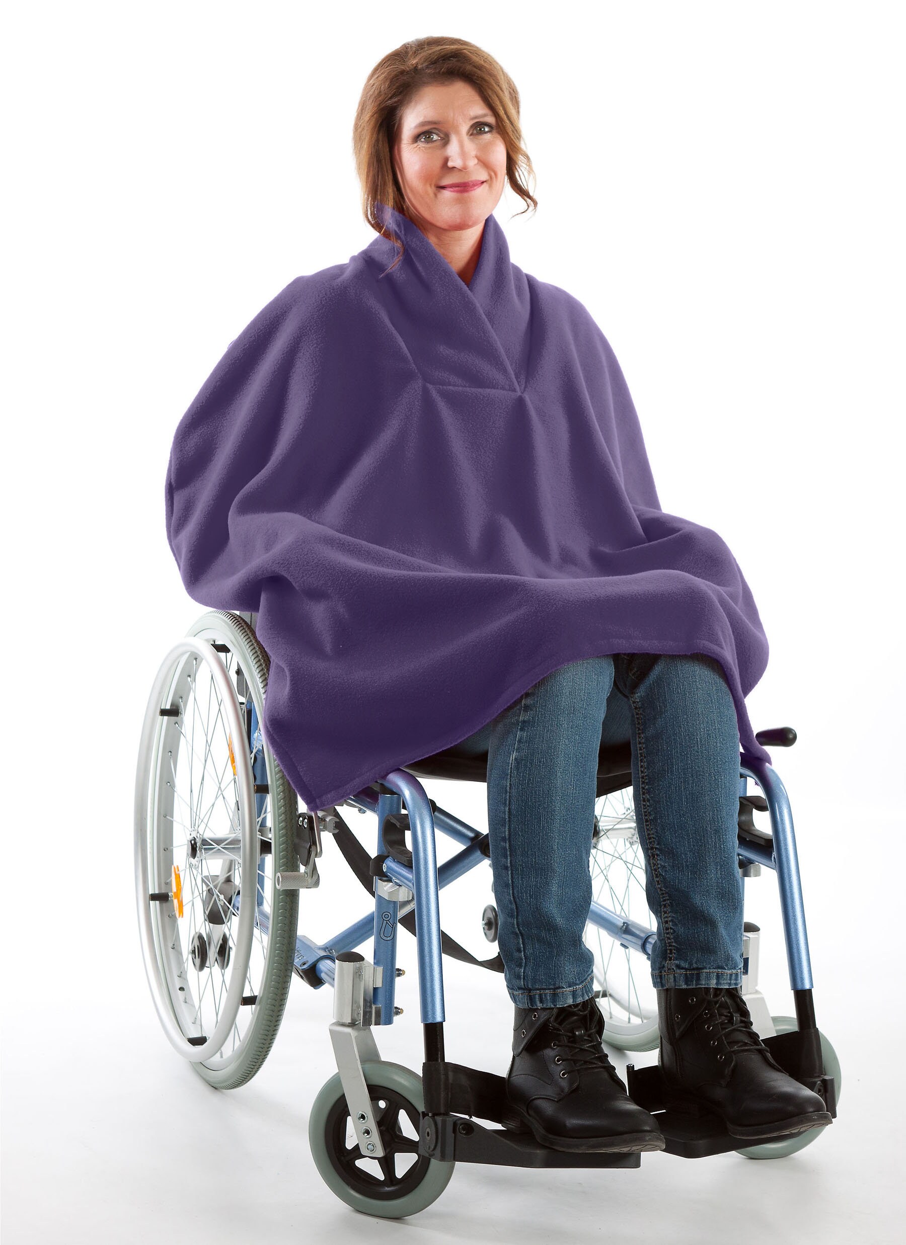 Wheelchair Poncho - Wheelchair Cape Fleece - Etsy