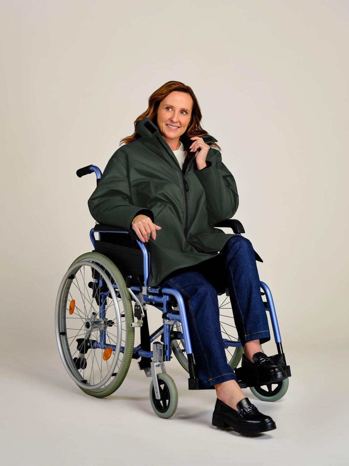 Wheelchair Jacket Winter | Adaptive Coats for Wheelchair Users - Etsy