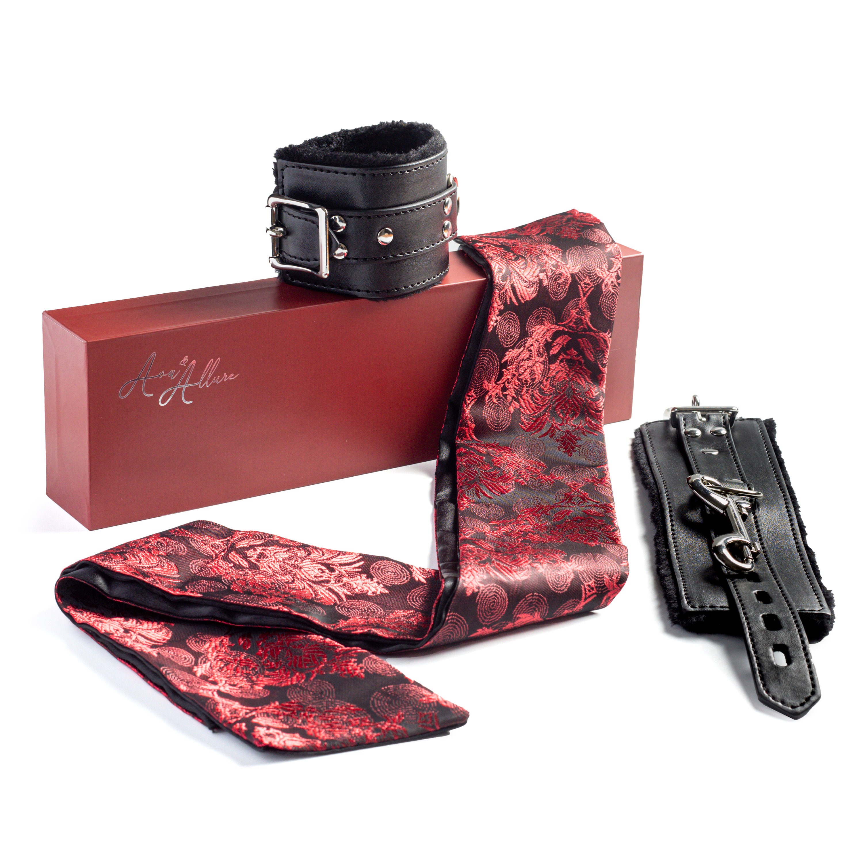 Luxury Handcuffs and Blindfold Set Adult Toys for Couples Date Night ...