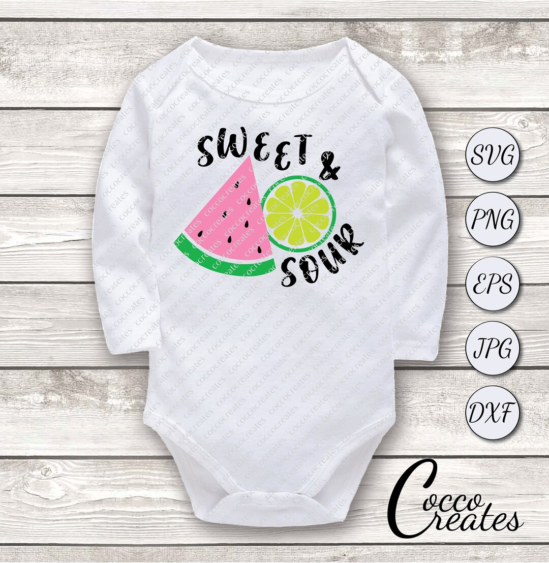 Sweet & Sour DIGITAL DOWNLOAD - Svg, Png, Eps, Jpg, Dxf - Etsy