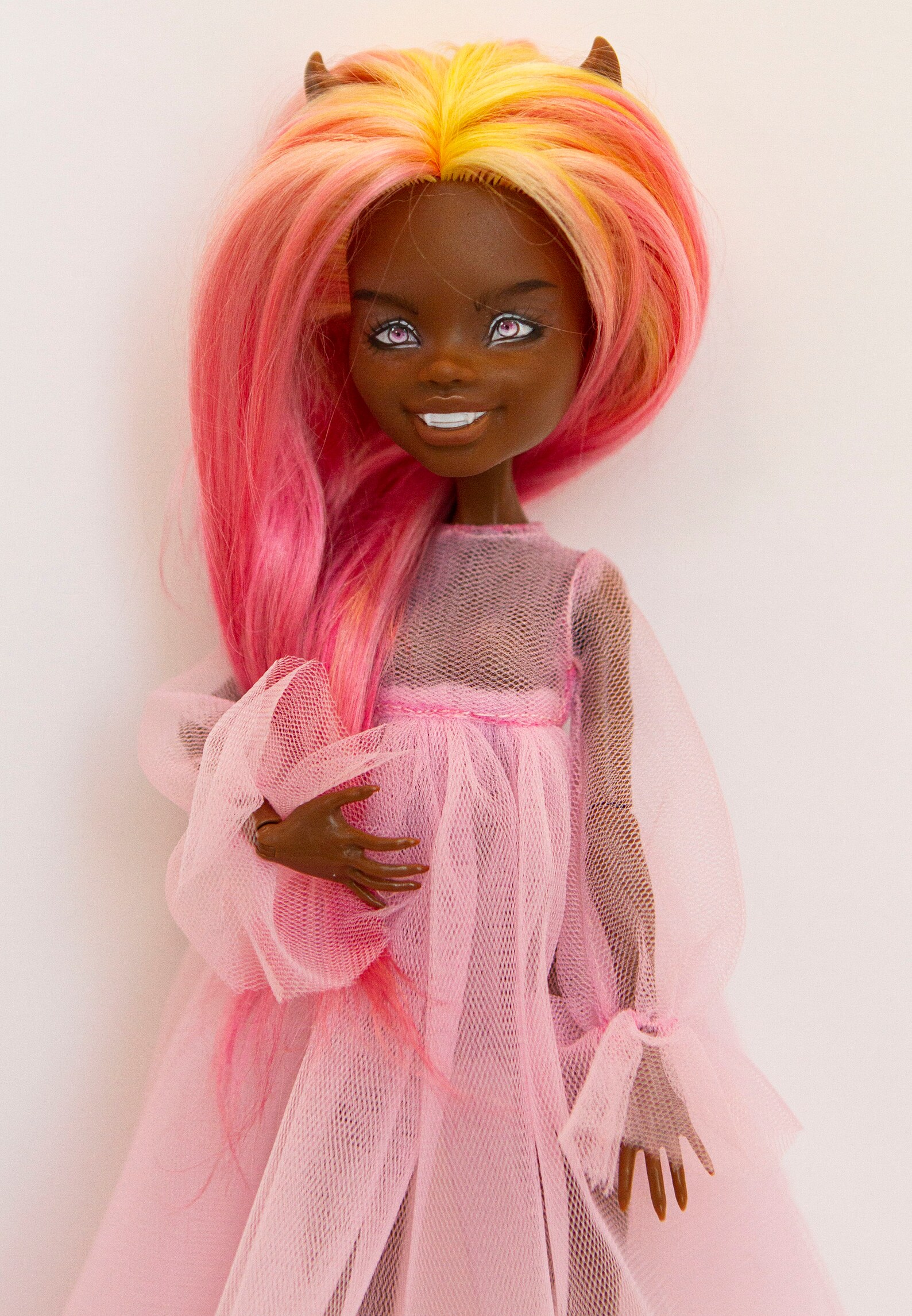 Monster High Repaint Reroot Ooak Custom Handmade Art Doll - Etsy