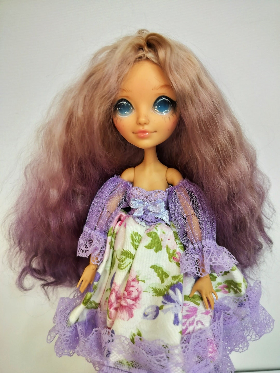 Monster High Reroot Repaint Customs Oak Handmade Art Doll With Natural ...