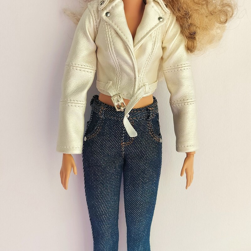 Barbie Leather Jacket - Etsy
