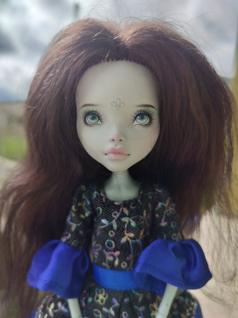 Monster High Reroot Repaint Customs Oak Handmade Art Doll With Natural ...