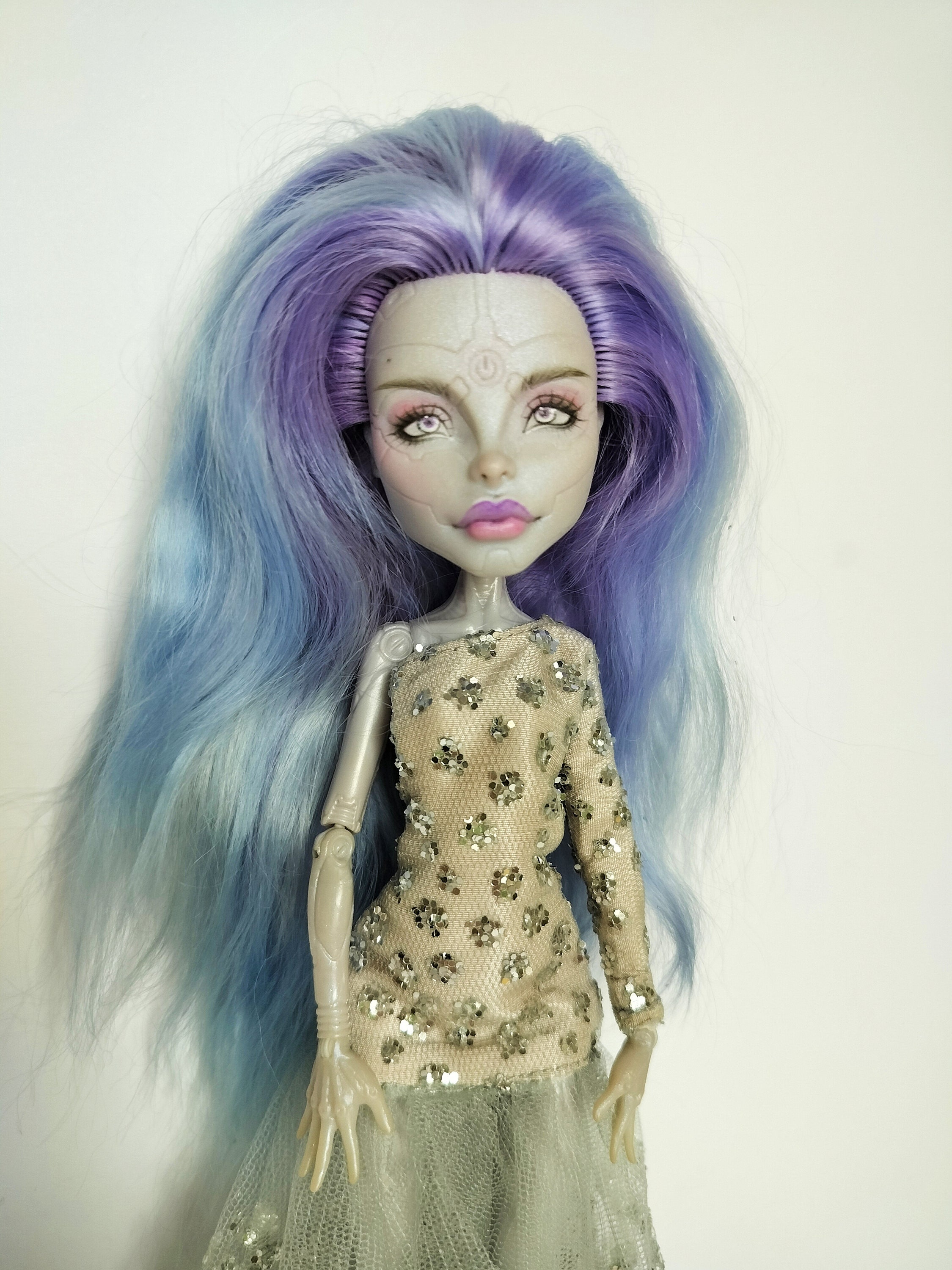 Monster High Reroot Repaint Customs Oak Handmade Art Doll With Natural ...