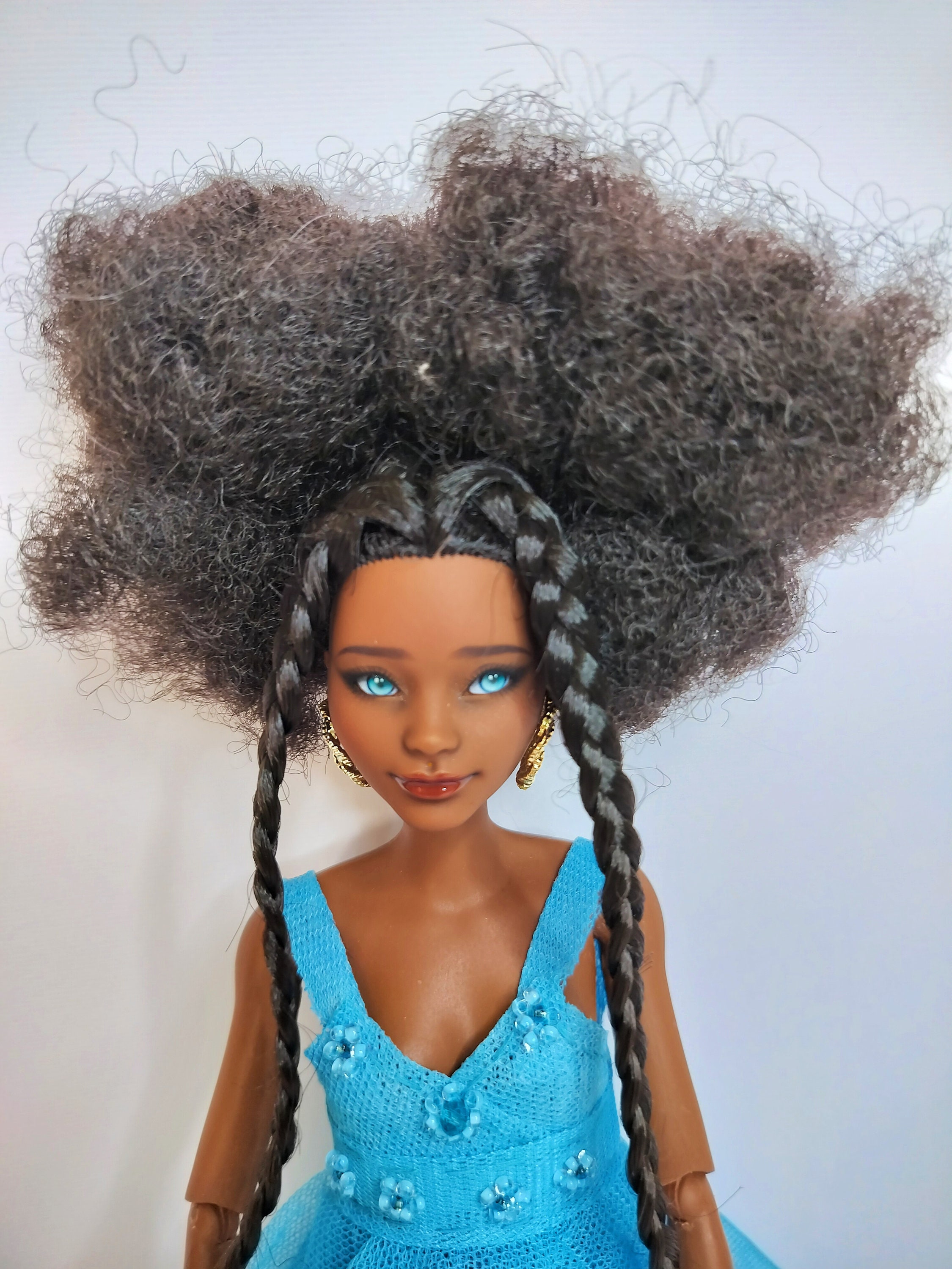 Barbie Reroot Repaint Customs Oak Handmade Art Doll - Etsy