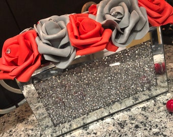 Red and Grey Wedding - Etsy