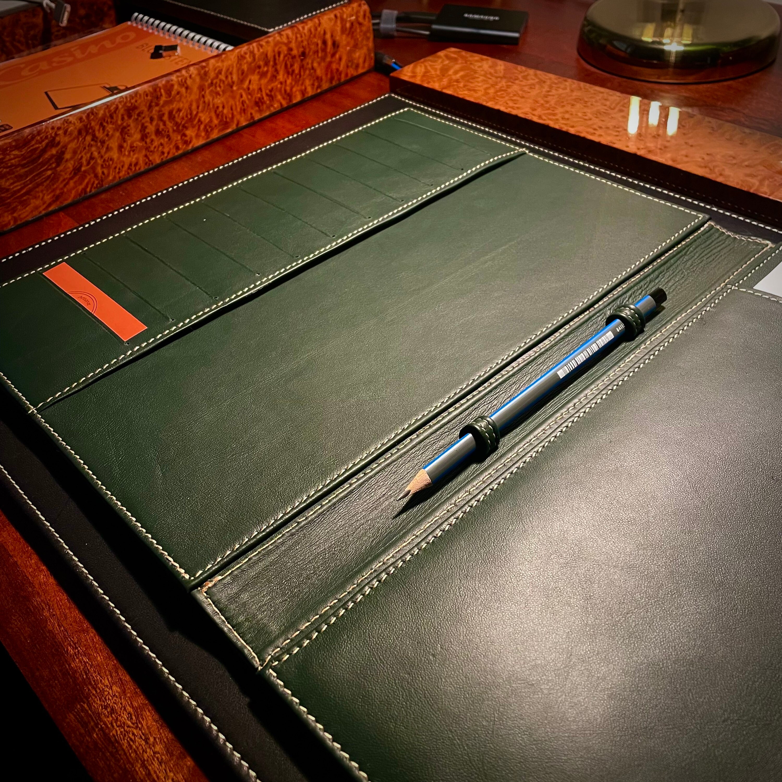 Full Grain Leather Portfolio. Business Organizer. Document - Etsy
